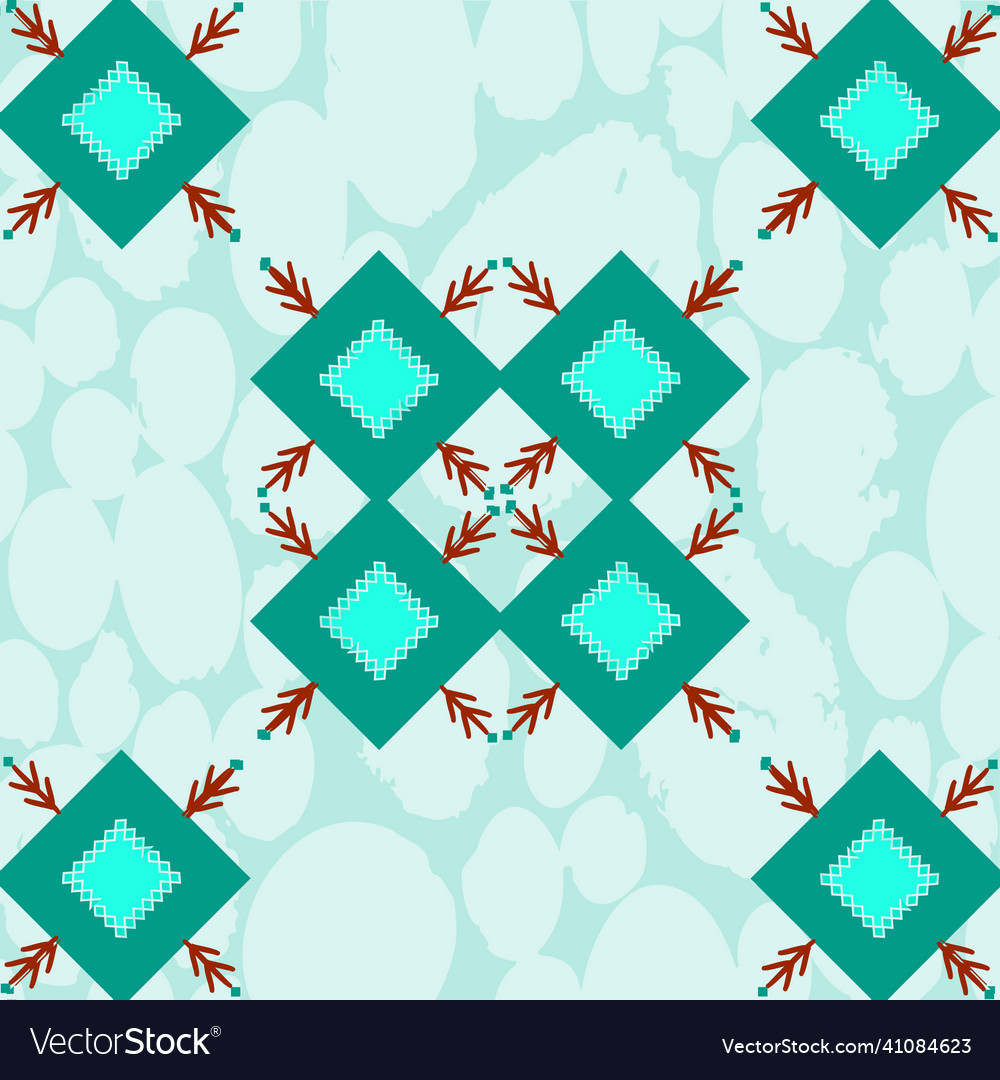 Rhombuses background Royalty Free Vector Image