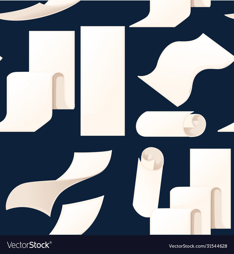 Seamless pattern with different size empty Vector Image