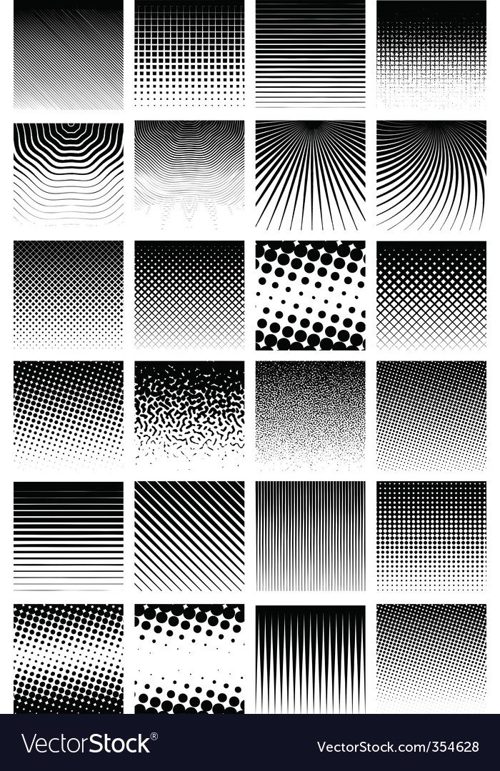 Texture patterns Royalty Free Vector Image - VectorStock