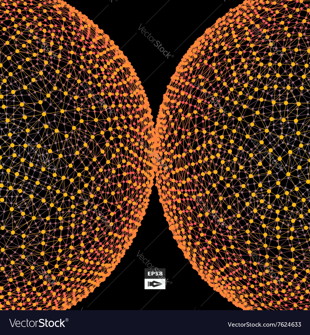 Abstract background grid Royalty Free Vector Image