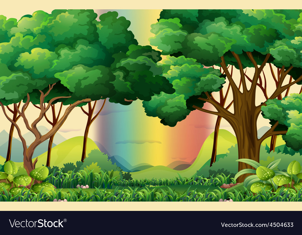 Forest Royalty Free Vector Image - VectorStock