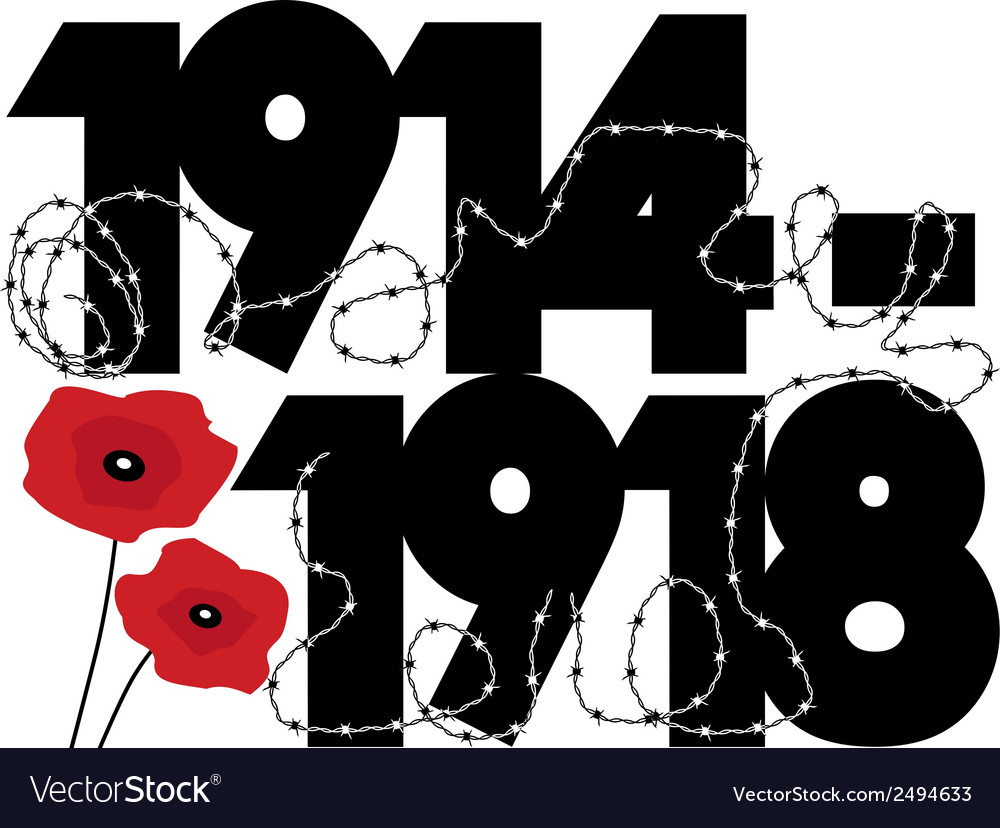 World war one Royalty Free Vector Image - VectorStock