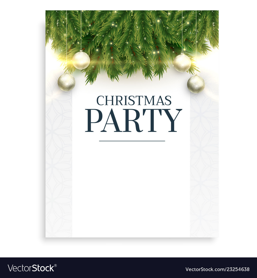 Christmas holiday party Royalty Free Vector Image