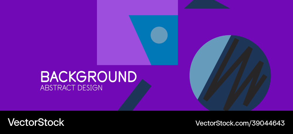 Abstract background with blocks lines geometric Vector Image