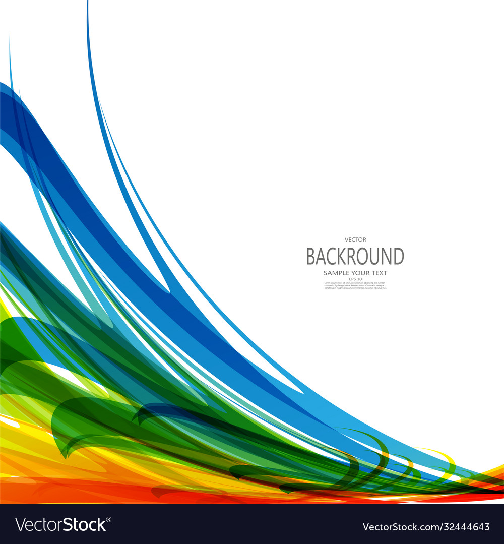 Soft colored abstract background Royalty Free Vector Image