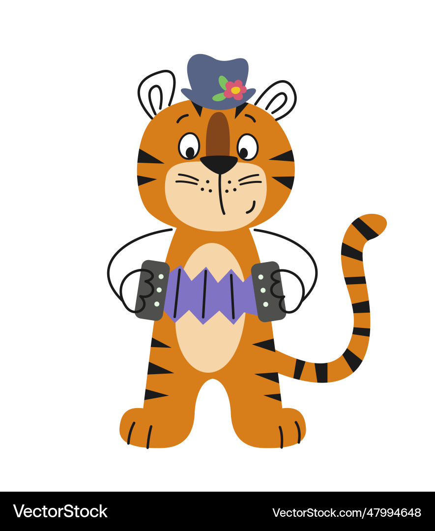 Cute smiling animal Royalty Free Vector Image - VectorStock