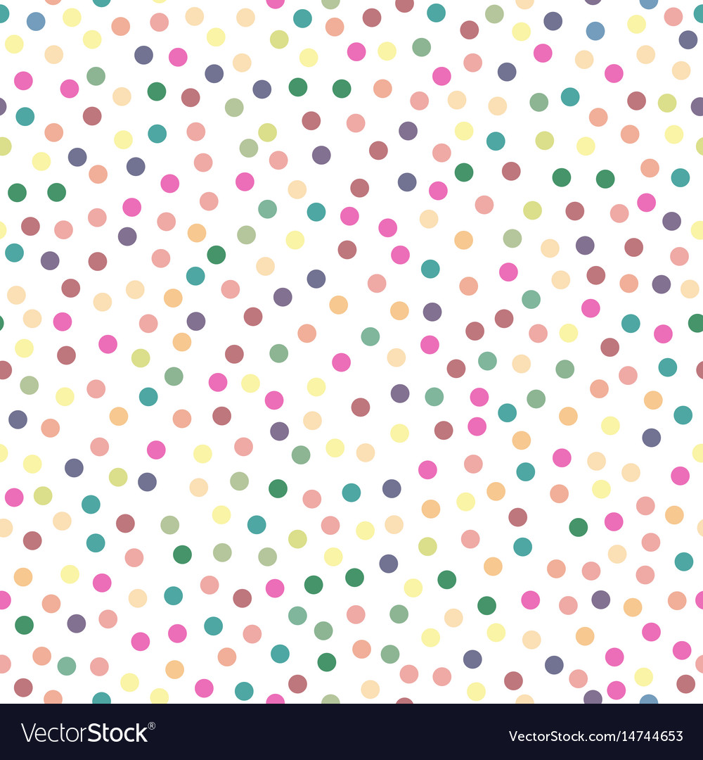 Seamless pattern multi-colored circles on Vector Image Seamless pattern multi-colored circles on Vector Image