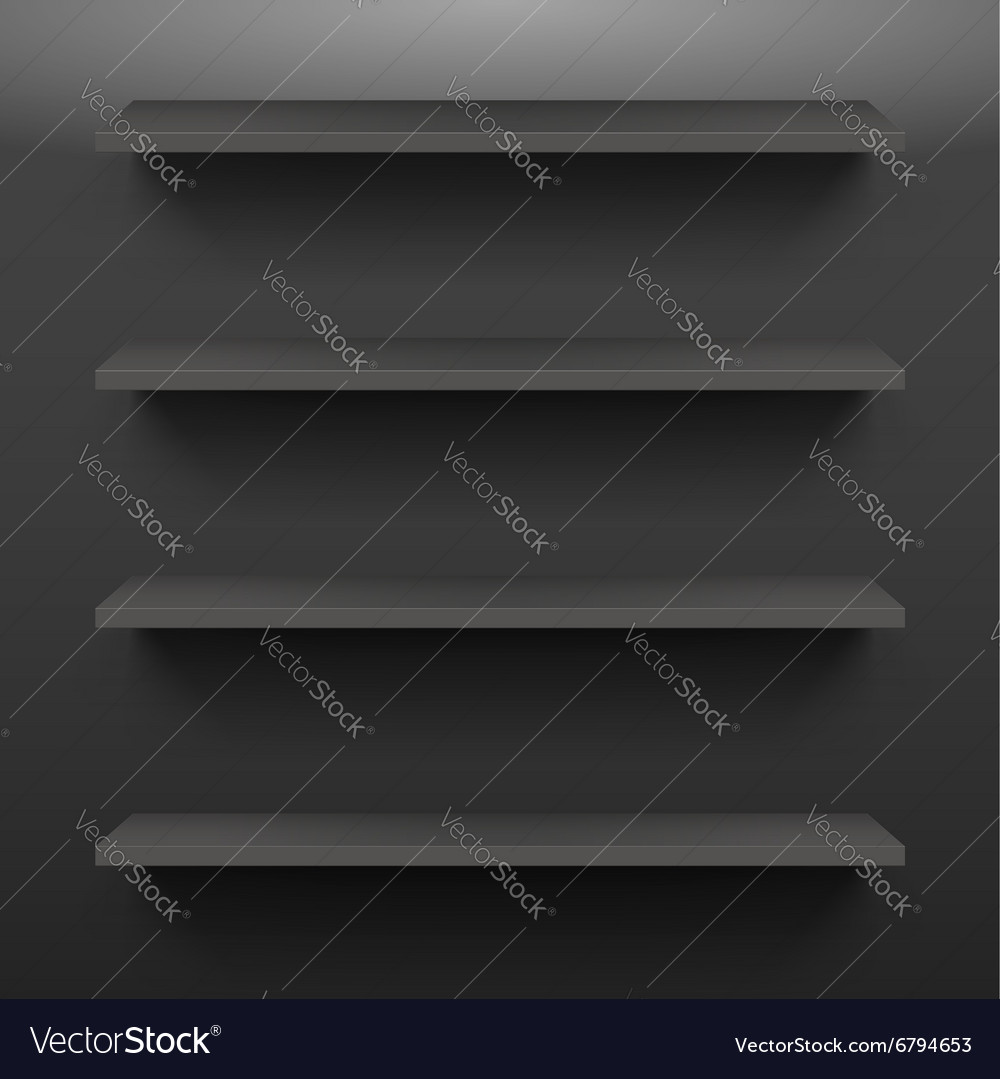 Shelves Royalty Free Vector Image - VectorStock