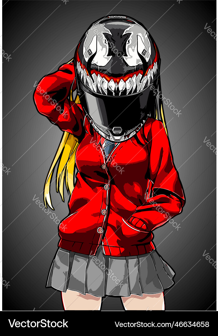Biker template for graphic design Royalty Free Vector Image