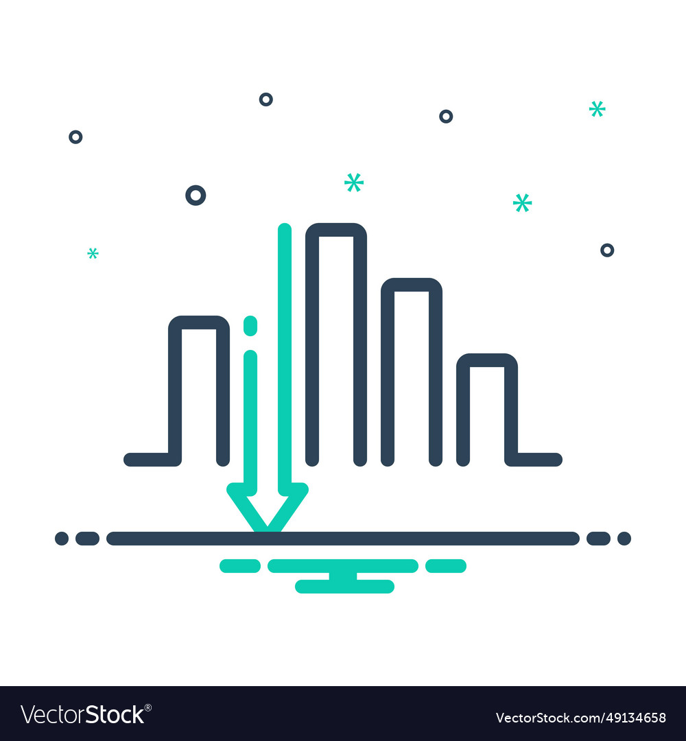 Down Royalty Free Vector Image - VectorStock