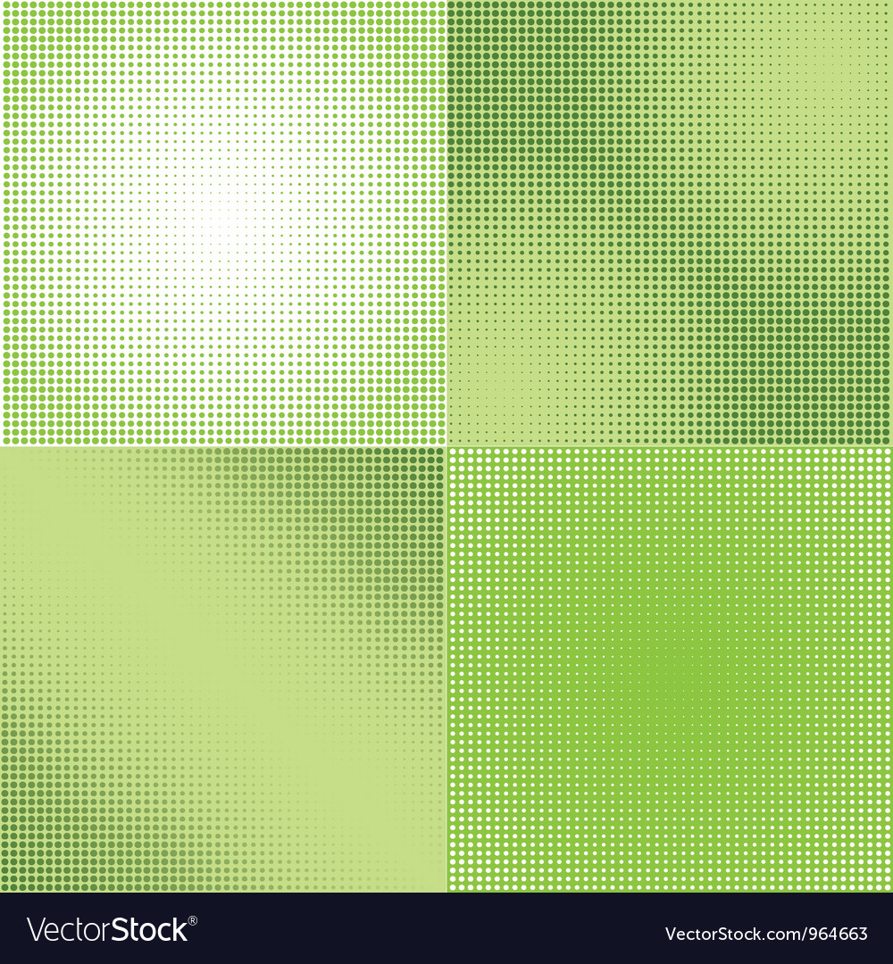 Halftone screen gradation Royalty Free Vector Image