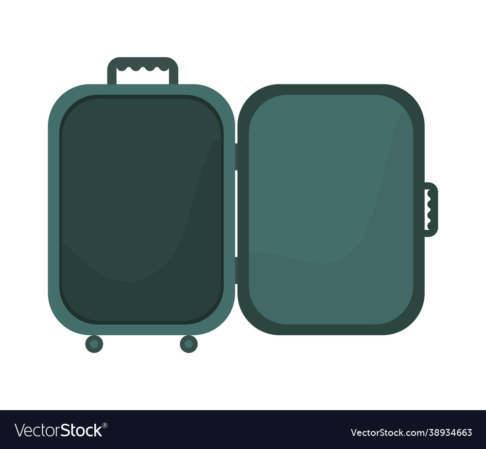 Open briefcase design Royalty Free Vector Image