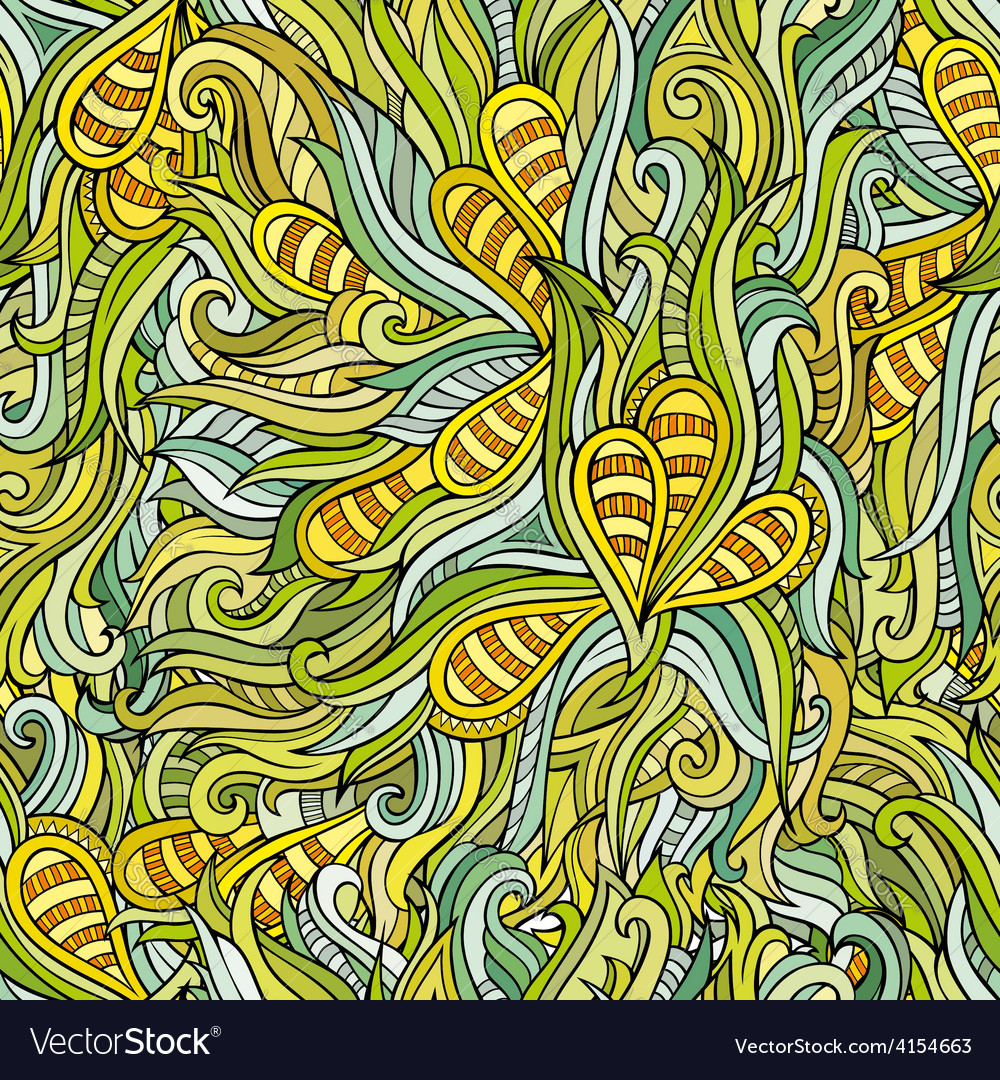 Seamless abstract nature pattern Royalty Free Vector Image