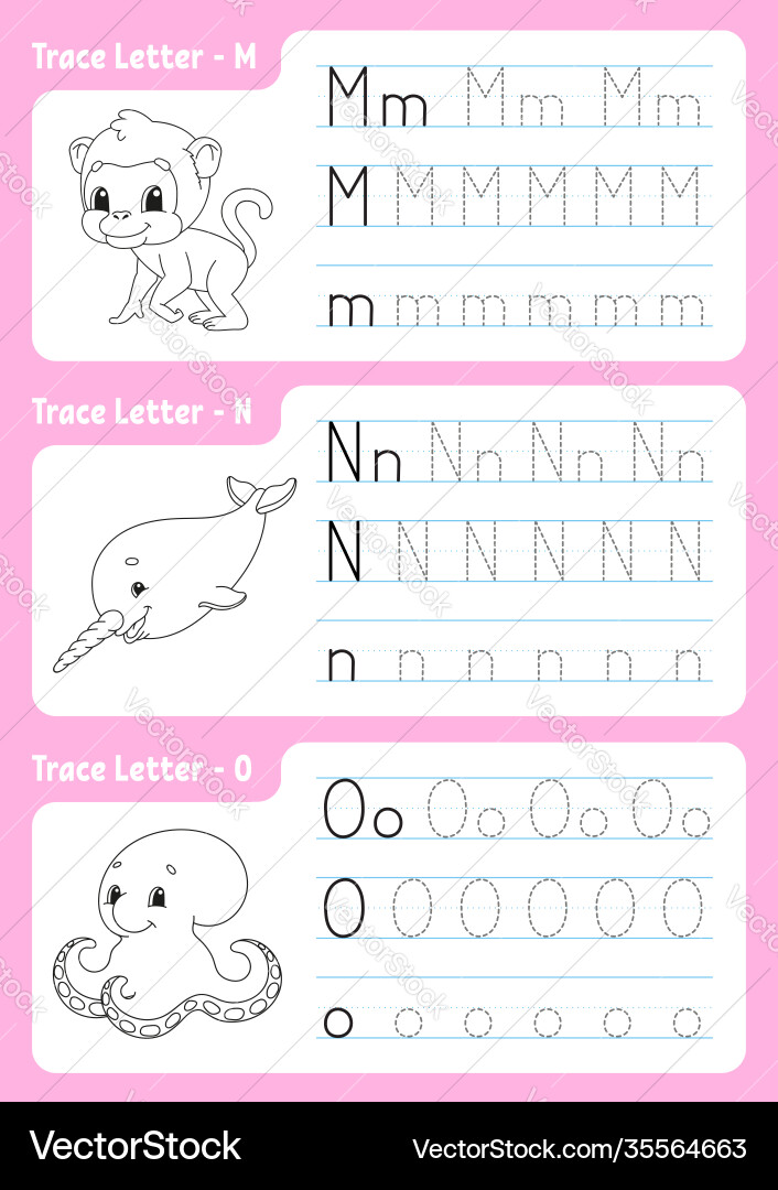 Tracing Letters Worksheets For Kids - Infoupdate.org