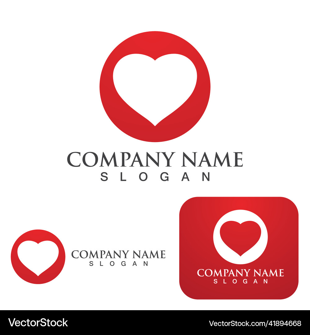 Love logo design Royalty Free Vector Image - VectorStock