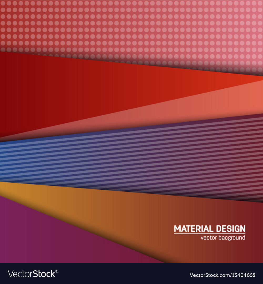 Material design background abstract Royalty Free Vector