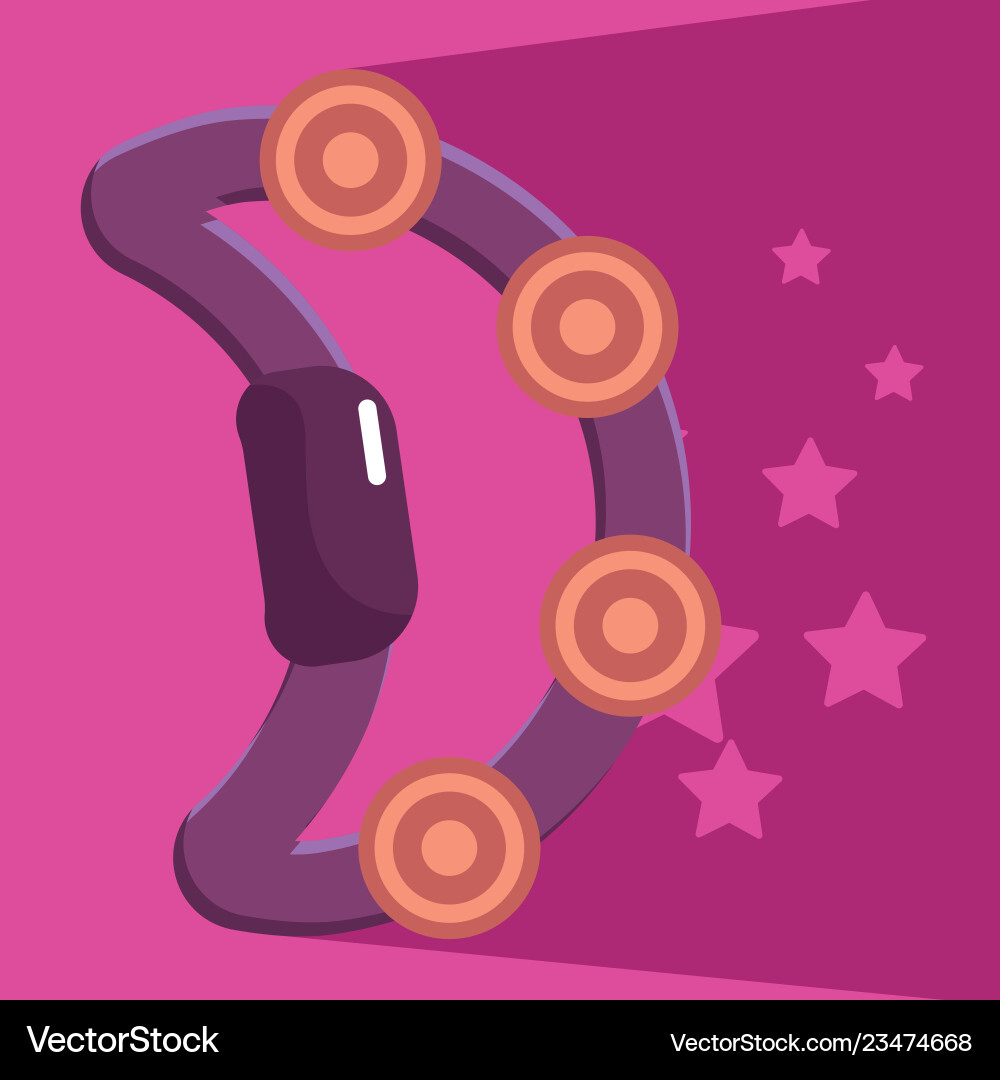 Music instrument cartoon Royalty Free Vector Image