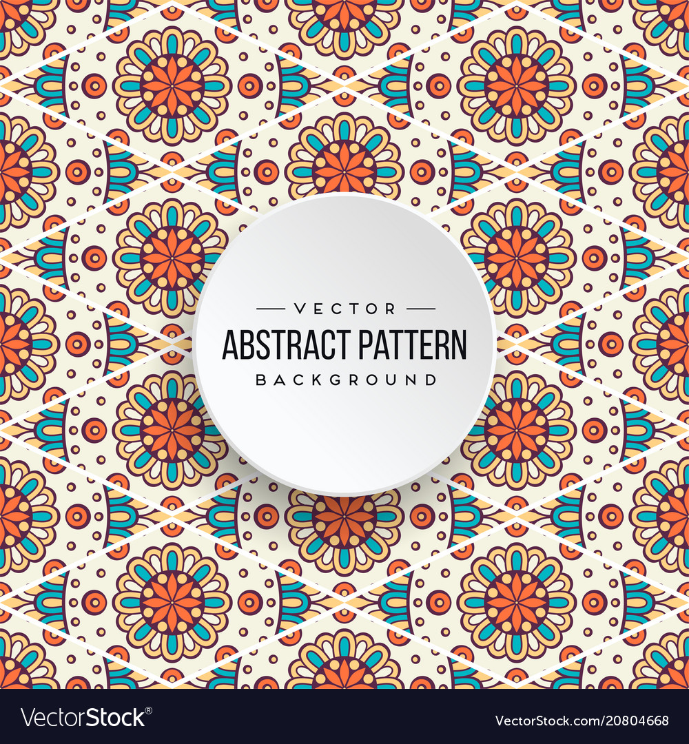 Seamless pattern tile Royalty Free Vector Image