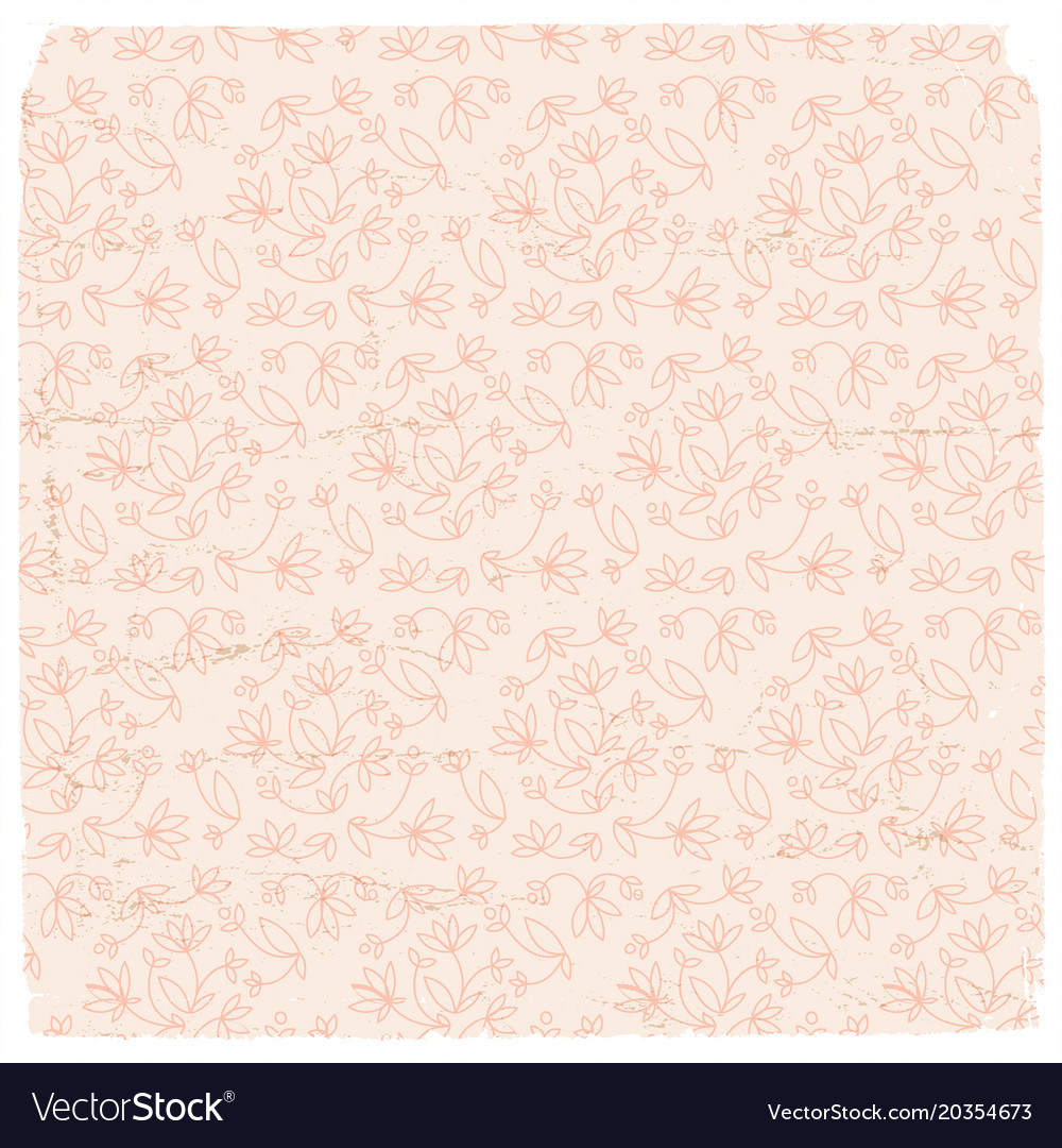 Abstract floral pattern Royalty Free Vector Image