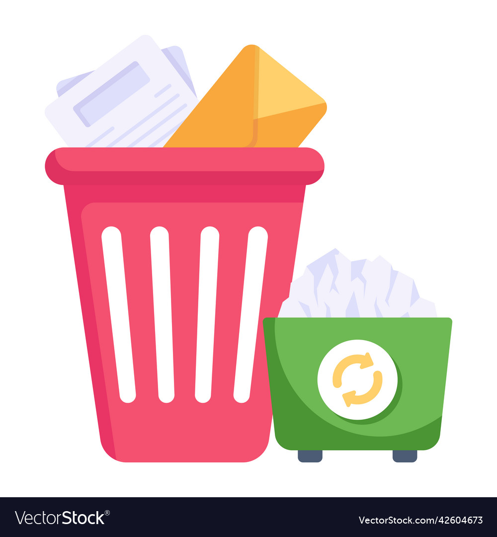 Trash Royalty Free Vector Image - VectorStock