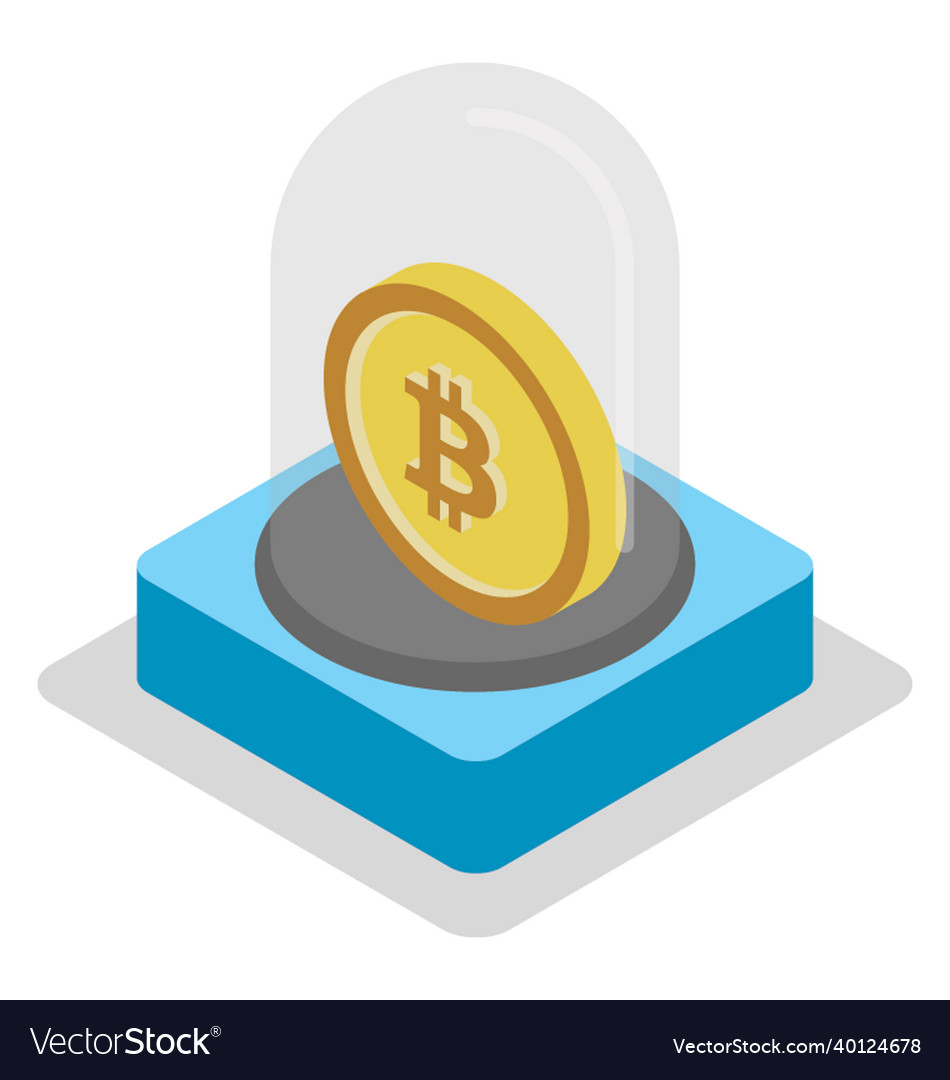 Bitcoin Royalty Free Vector Image - VectorStock