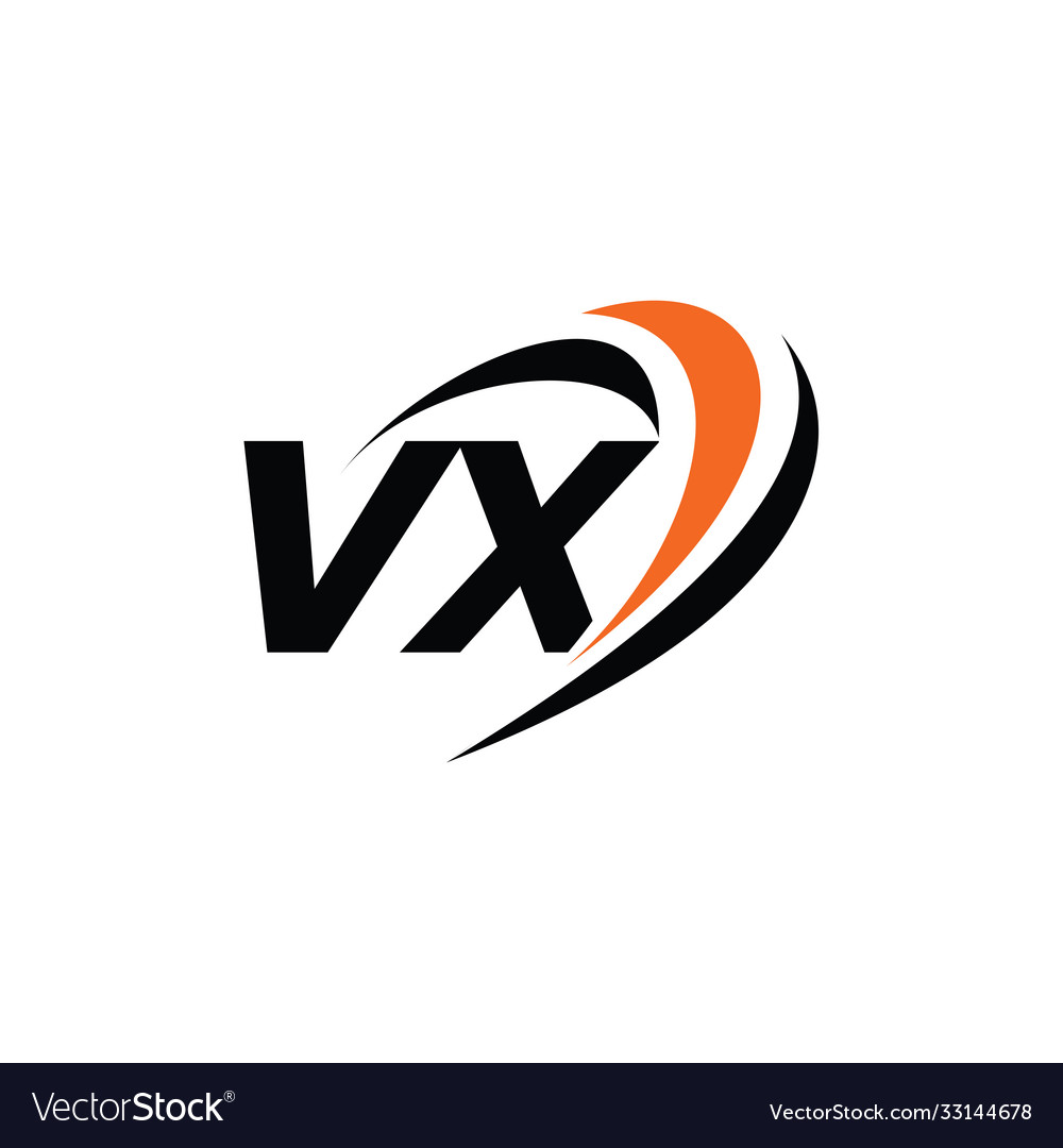 Vx monogram logo Royalty Free Vector Image - VectorStock