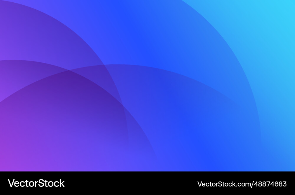 Abstract curved line design on azure purple Vector Image