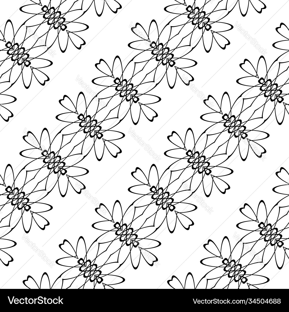 Design seamless decorative pattern Royalty Free Vector Image