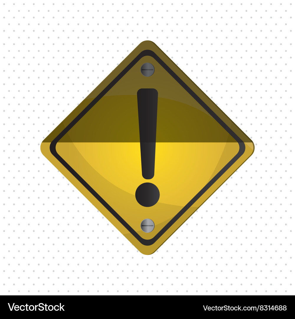 Road sign design Royalty Free Vector Image - VectorStock