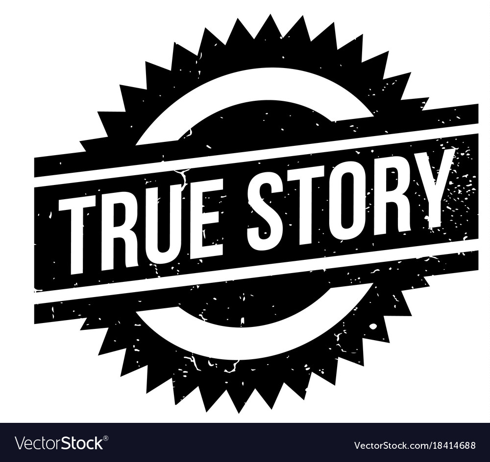 True story rubber stamp Royalty Free Vector Image
