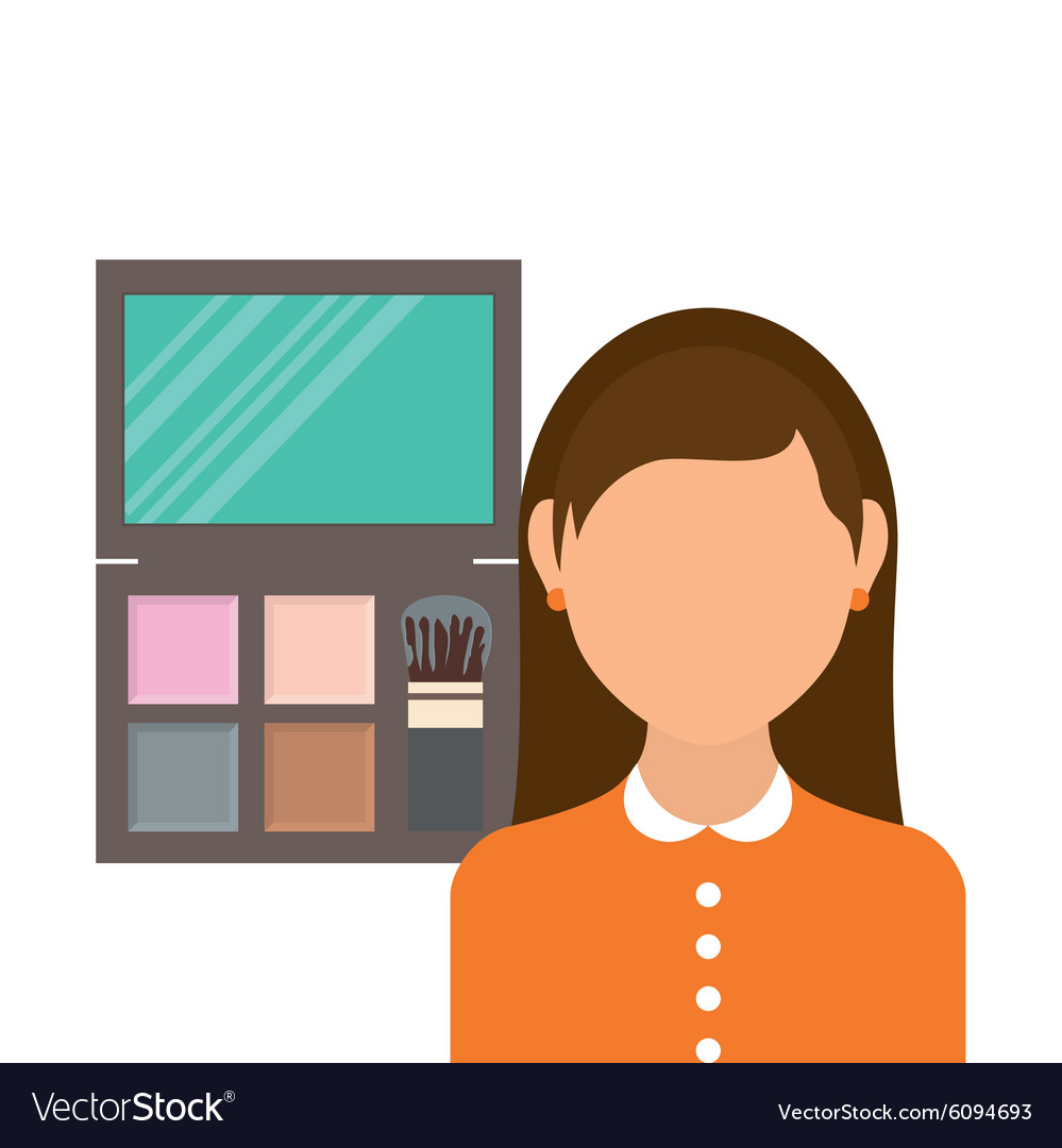 Make up design Royalty Free Vector Image - VectorStock