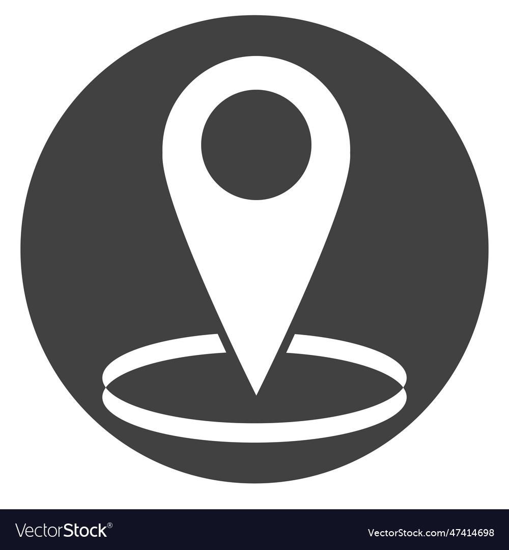 Map logo location Royalty Free Vector Image - VectorStock