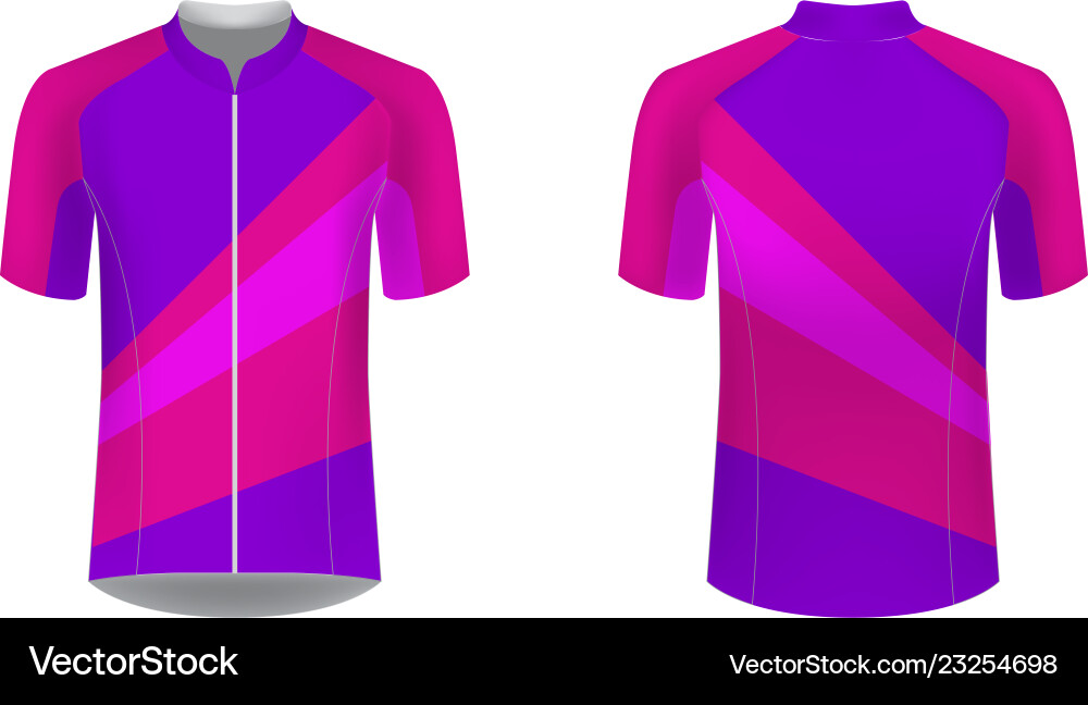 Tour competition unbiform Royalty Free Vector Image