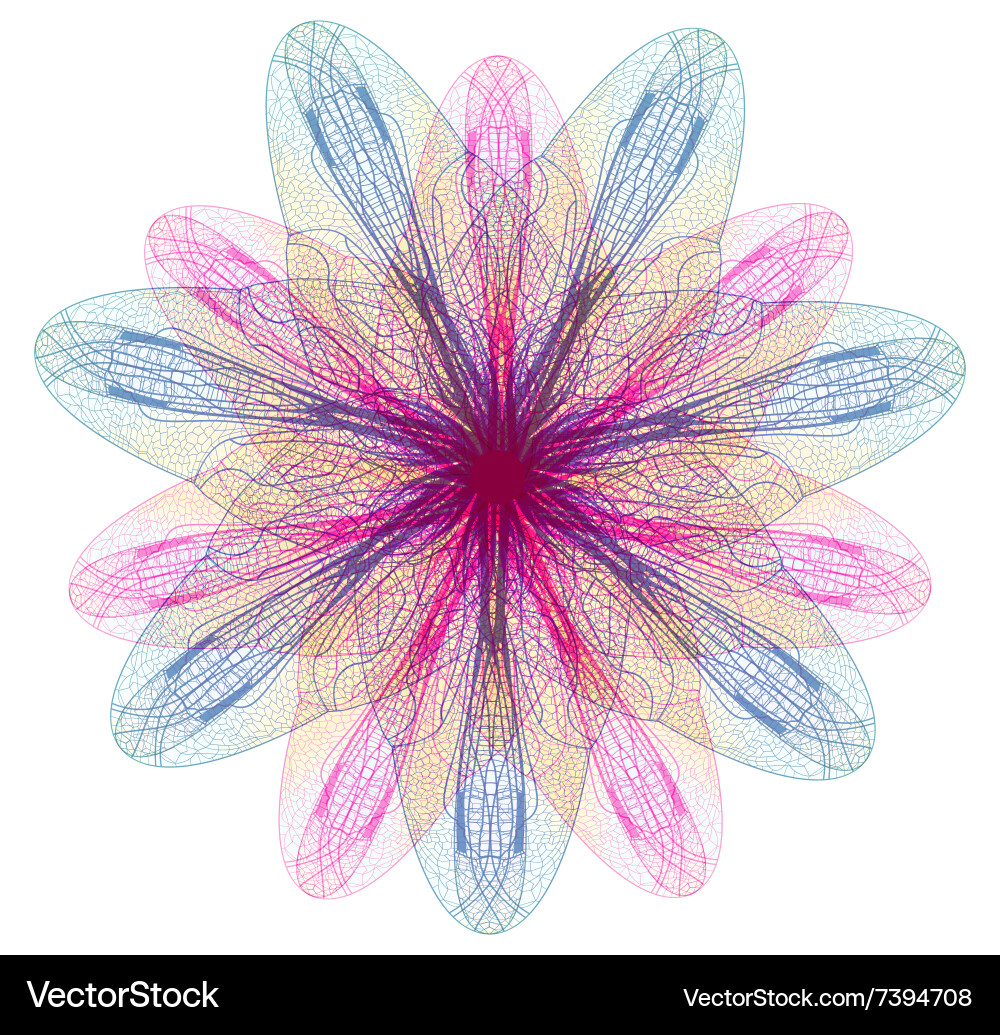 Abstract flower mandala perfect for your design Vector Image