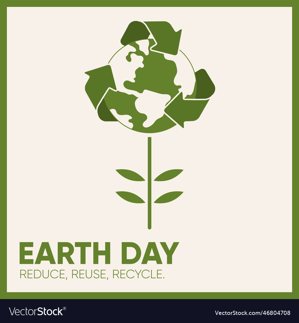 Isolated planet earth with recyclable symbol earth Isolated planet earth with recyclable symbol earth