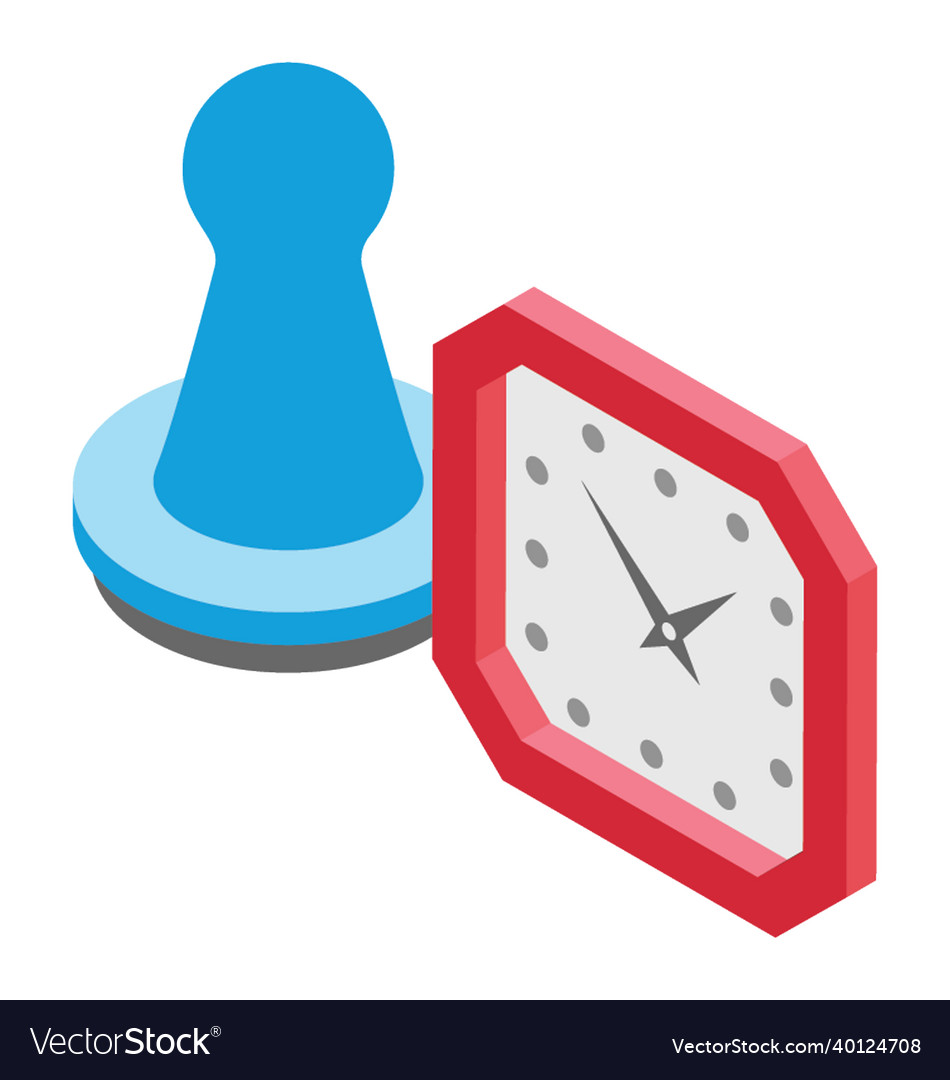 Timestamp Royalty Free Vector Image - VectorStock