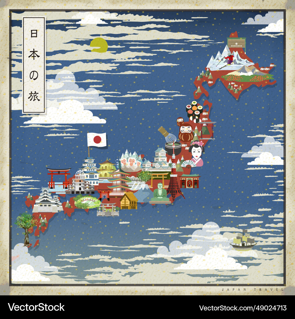 Map Of Japan Guide Of The World