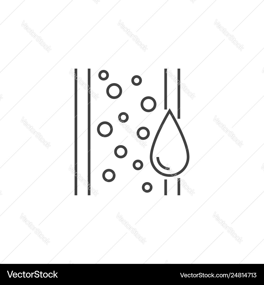 Blood vessel line icons Royalty Free Vector Image