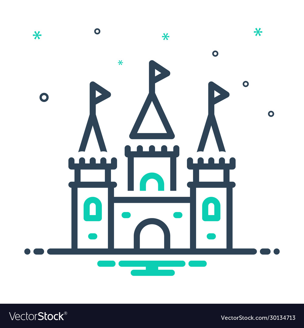 Castle Royalty Free Vector Image - VectorStock