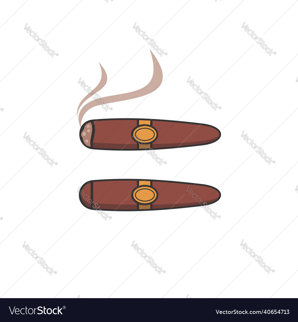 Cigar Royalty Free Vector Image - VectorStock