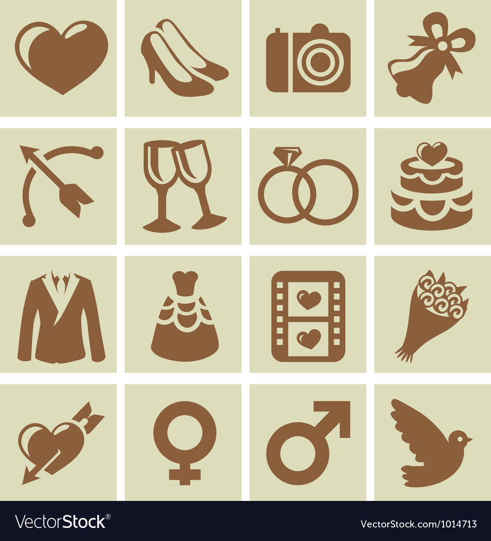 Design elements for wedding cards Royalty Free Vector Image