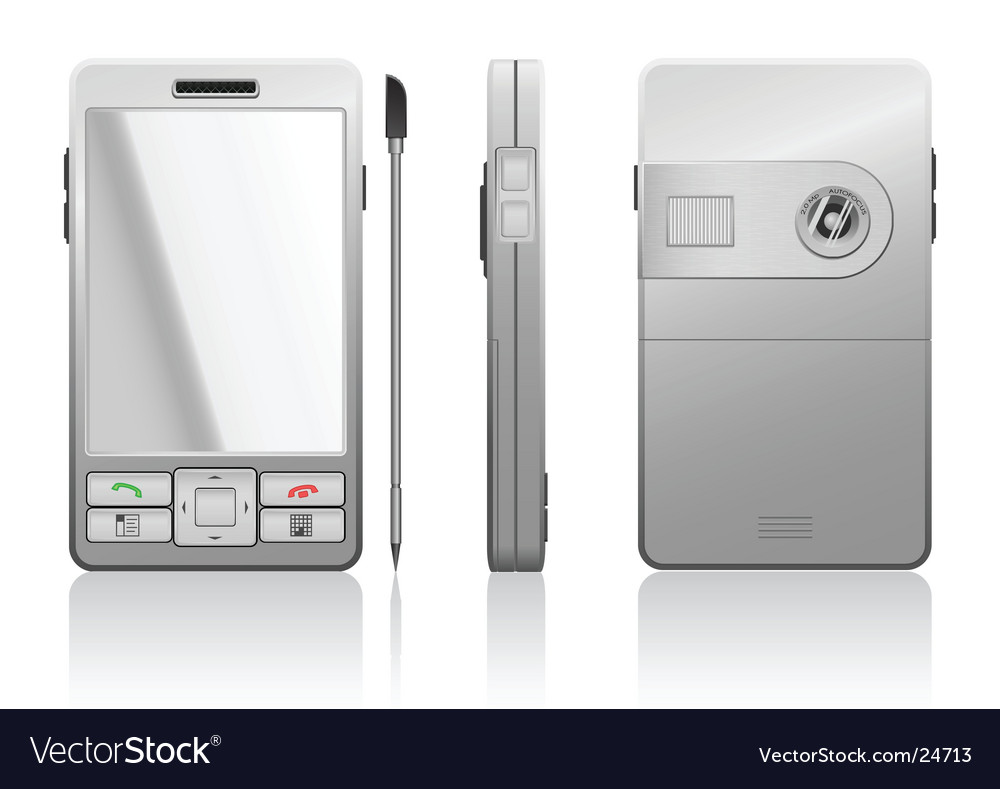 Pda Royalty Free Vector Image - VectorStock