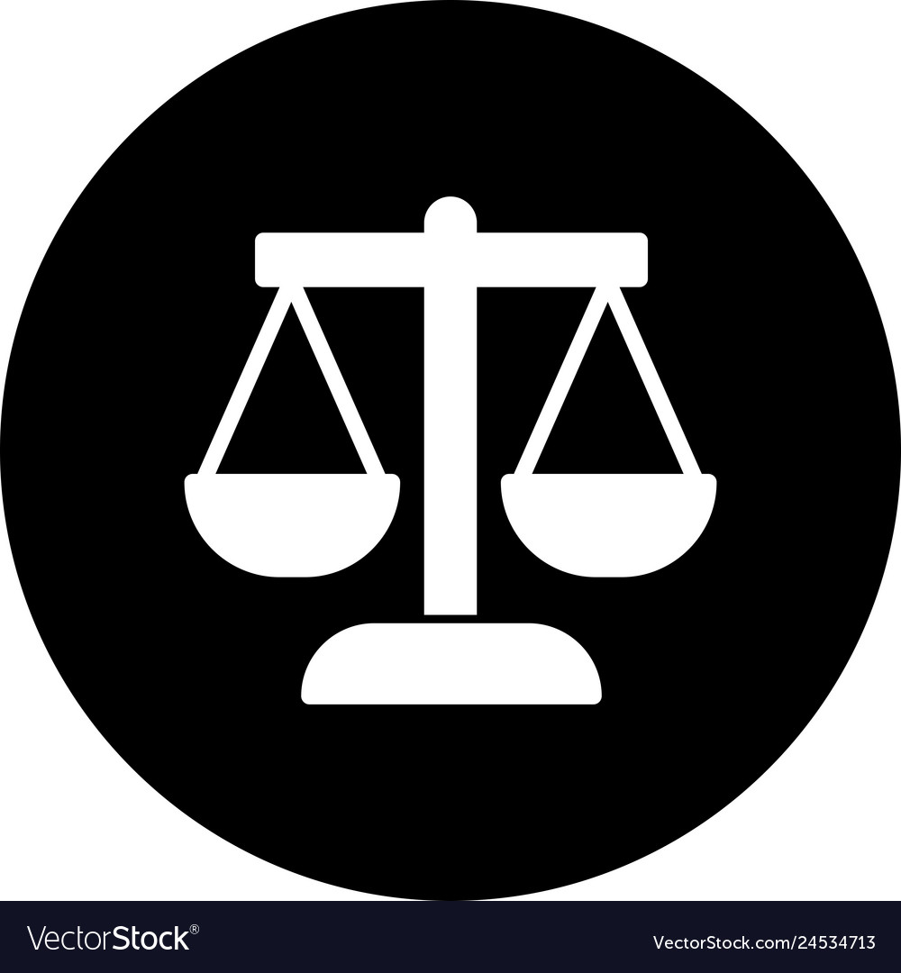 Scale icon Royalty Free Vector Image - VectorStock