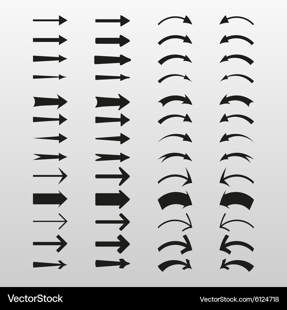 Arrows Royalty Free Vector Image - VectorStock
