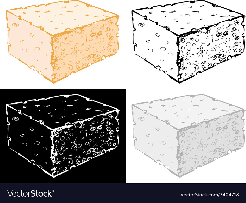 Bath sponge Royalty Free Vector Image - VectorStock