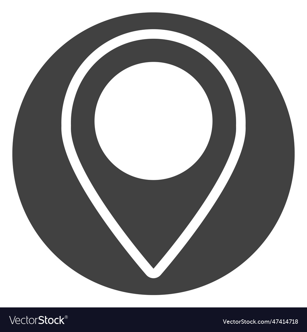 Map logo location Royalty Free Vector Image - VectorStock