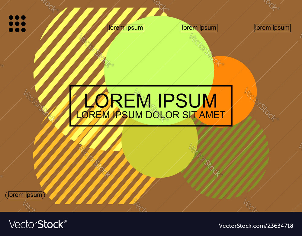 Round abstract background Royalty Free Vector Image