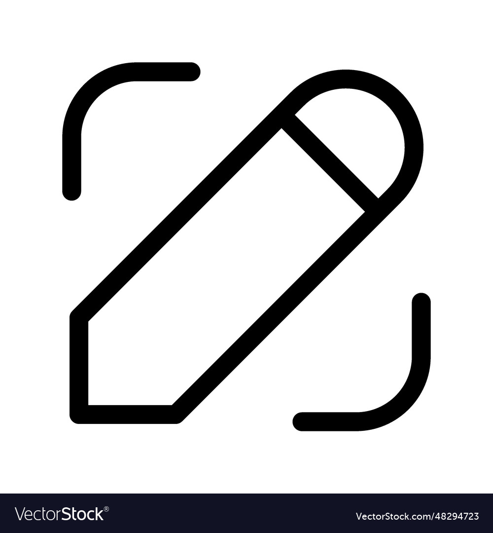 Edit icon Royalty Free Vector Image - VectorStock