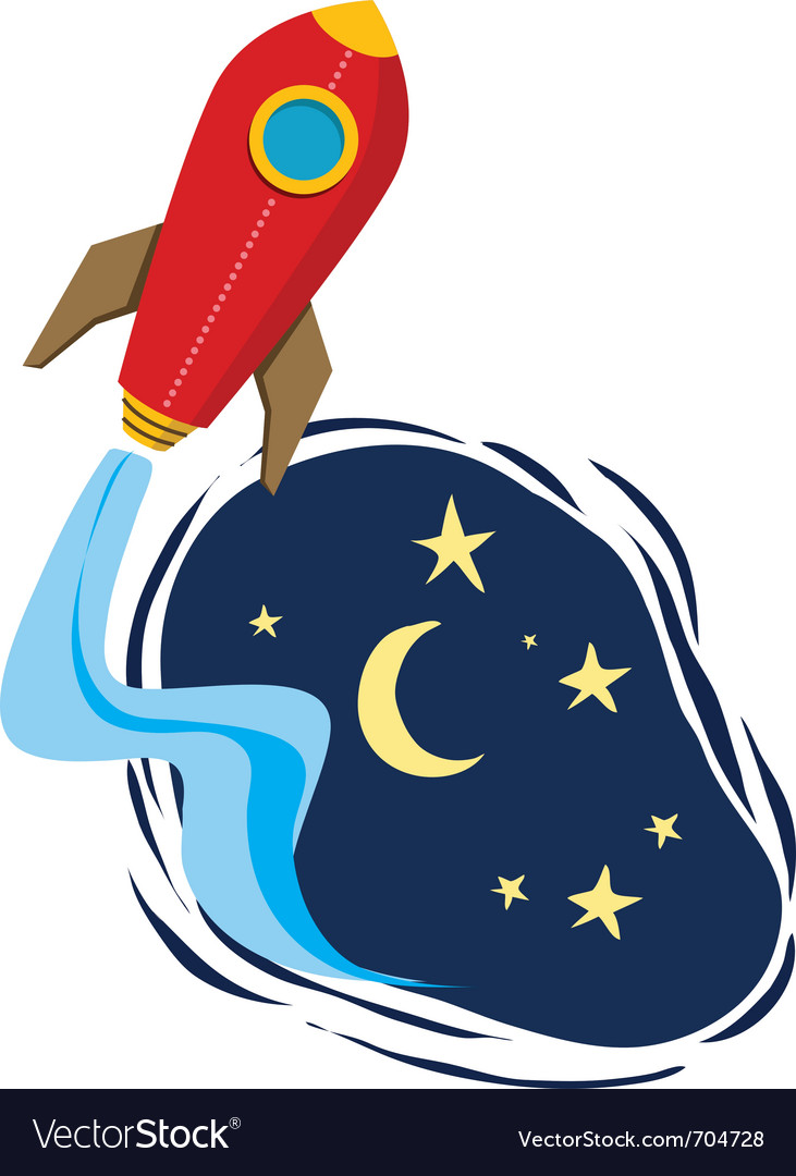 Space ship Royalty Free Vector Image - VectorStock