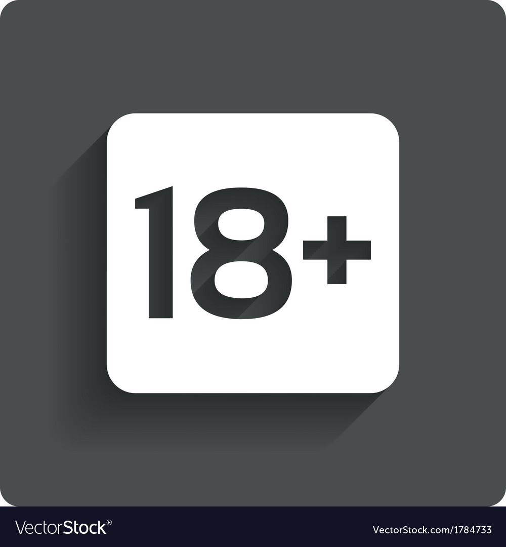 Adults only content button Age limit stamp Vector Image Adults only content button Age limit stamp Vector Image